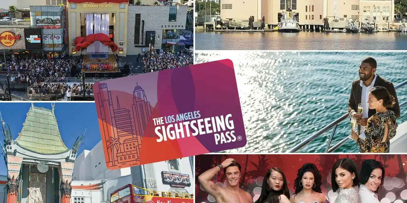 The Los Angeles Sightseeing Flex Pass : Choice of 2 - 6 Attractions ...